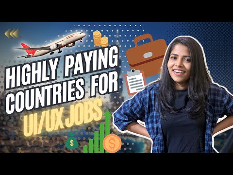Letβs have look at Highly paying countries for UX/Ui Jobs