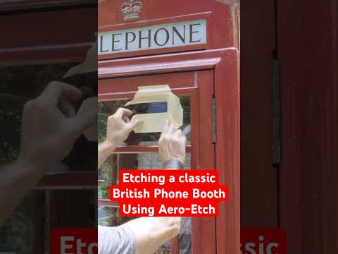 Custom stencils are now available to etch any image, anywhere🤯 #sandblasting #glassetching