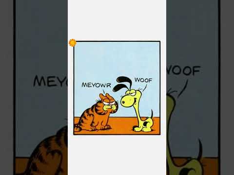 Garfield and Odie Join Forces Against Jon