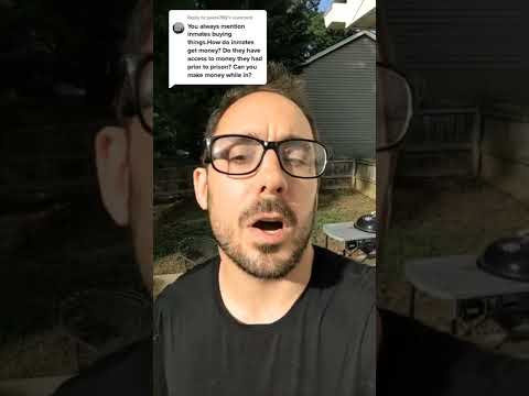 Money and accounts in prison