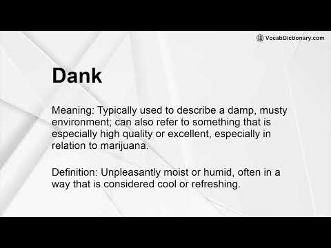 Dank Meaning