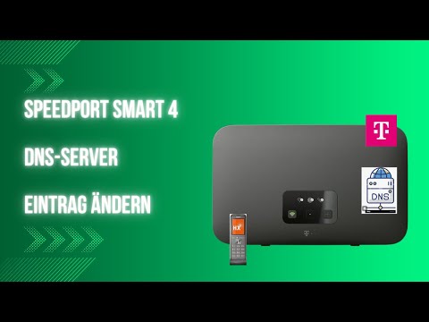 DNS Eintrag auf Speedport Smart 4 ändern.