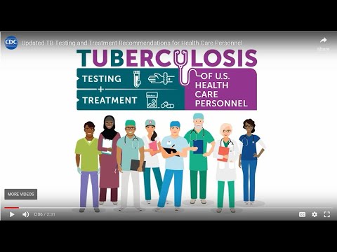 Updated TB Testing and Treatment Recommendations for Health Care Personnel