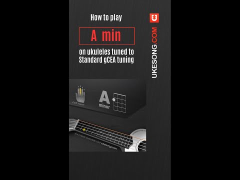 A minor chord ukulele tutorial | A minor ukulele chord