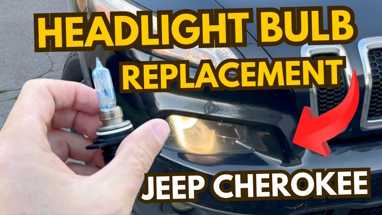 DIY Headlight Change on a 2014-2020 Jeep Cherokee (FAST & EASY!)