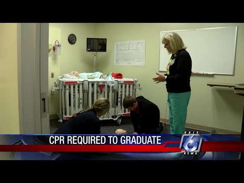 CPR training taught at CCISD schools to comply with Texas state law