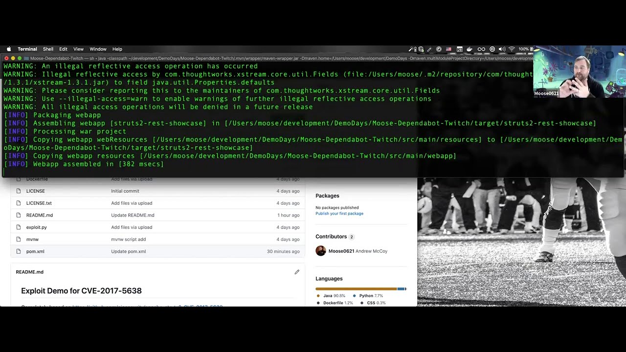 Demo Days - Using Dependabot to keep your dependencies secure and updated