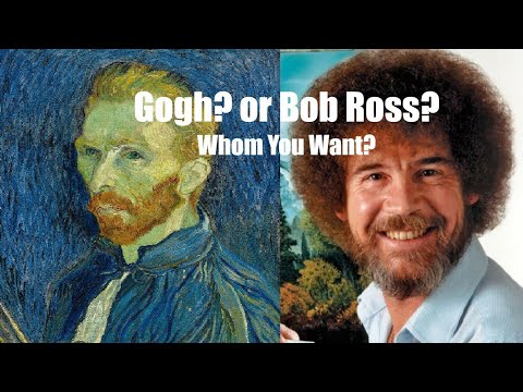 [Artists' Room] Why Crazy about Bob Ross? Whom You Want Gogh or Him? | Untold Secrets of Bob Ross