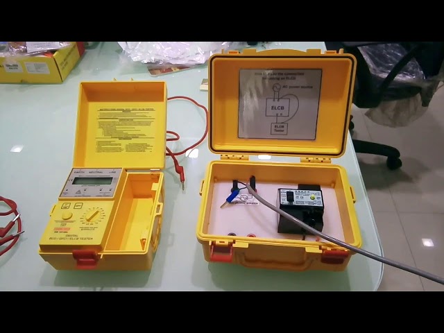 ELCB RCCB Testers - Kusam-Meco KM-1812EL Digital ELCB/RCCB Tester ...