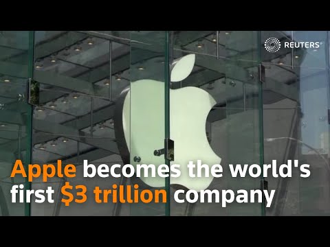 Apple becomes the world's first $3 trillion company