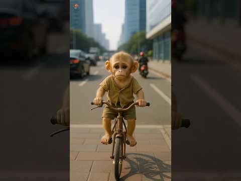 poor baby monkey rio cycle emotional story 😭