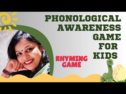 Rhyming game for kids | phonological awareness
