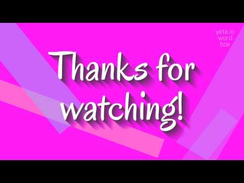 How to say "therese"! (High Quality Voices)