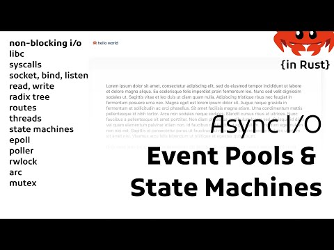 Async I/O in Depth: State Machines, Event Loops and Non-Blocking I/O System Calls