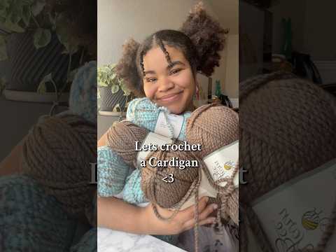 Fighting for my life AGAIN🧶😭😂 #crochet #crochetcardigan