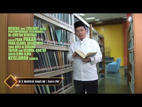 TIM PAKAR PENYEMPURNAAN TERJEMAHAN AL-QUR'AN KEMENAG. SIAPA SAJA?