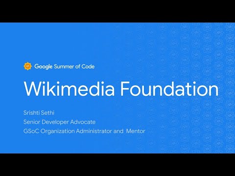 GSoC: Wikimedia Foundation