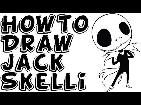 How To Draw Jack Skellington full body Speed Drawing Expert