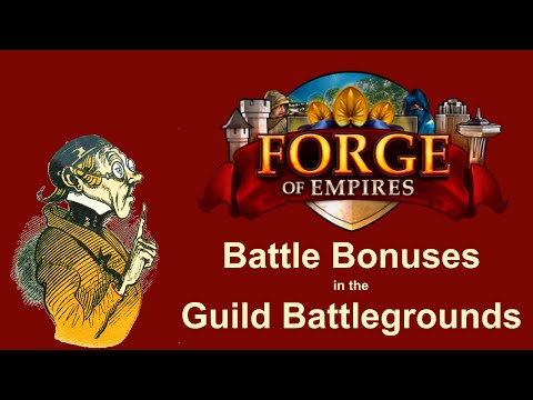 FoEhints: Battle bonuses in the guild battlegrounds in Forge of Empires