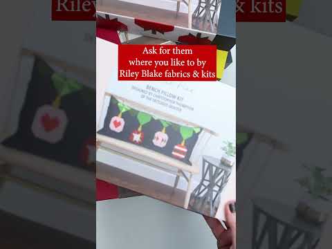🎁 A Year of Bench Pillow Box Kits from Riley Blake Designs - Sewing for Beginners