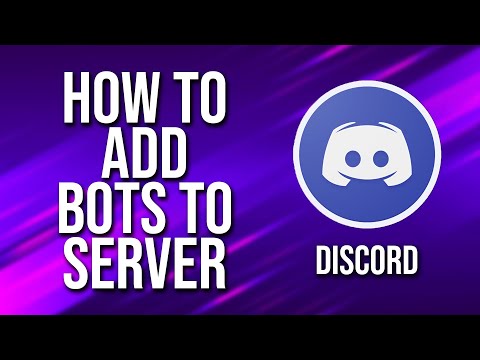 How To Add Bots To Server Discord Tutorial