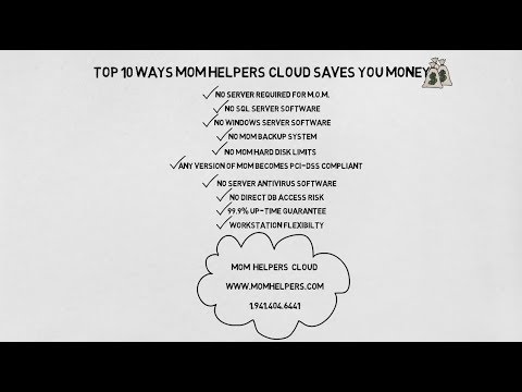 Top 10 Ways MOM Helpers Cloud Saves You Money!