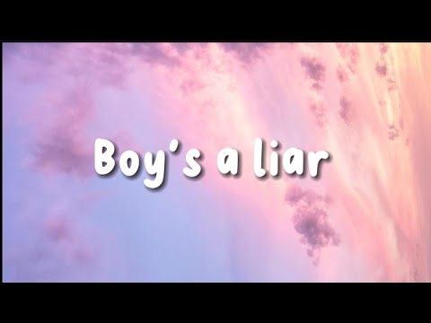 Pinkpantheress & Ice spice - Boy's a liar (lyrics)