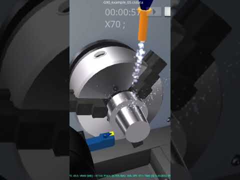 g90 manual program ॥ TRAINING program ॥ program kaise banaye ( Cnc j.com) #cnc #shorts #machine