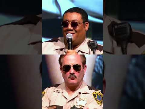 Real Sheriffs Judge Our Trailer Park Shenanigans #indianacomicconvention #reno911