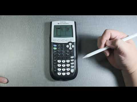 TI 83/84 - Population Standard Deviation