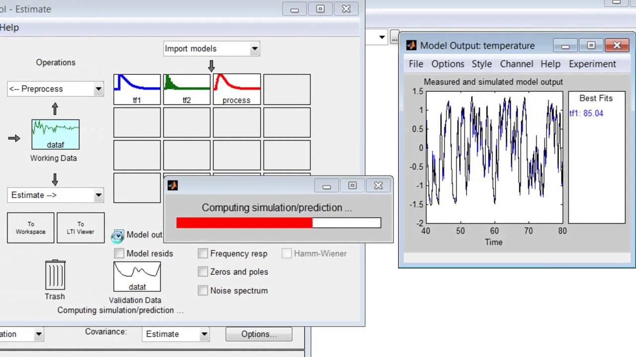 Estimating Transfer Functions and Process Models
