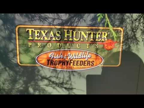 Texas Hunter 300 lb. Hide-A-Way Stand and Fill Deer Feeder