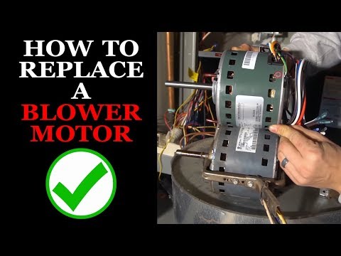 Furnace/AC Blower Motor Replacement Step By Step