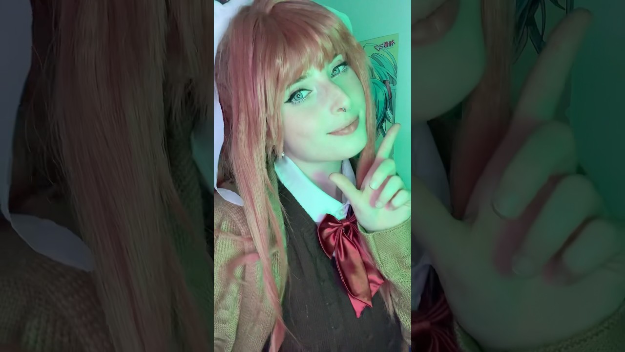 #justmonika #monikaddlc #dokidokiliteratureclubplus #cosplay #shorts