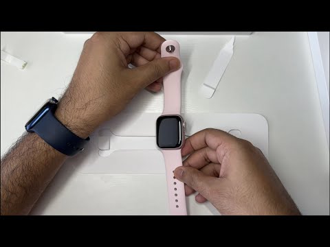 New Apple Watch Series 9 | Pink | 41mm | Unboxing | ASMR | First Look