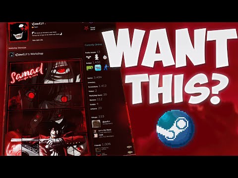 How To Make Custom Artwork Showcases On Your Steam Profile | FREE | 2024 |