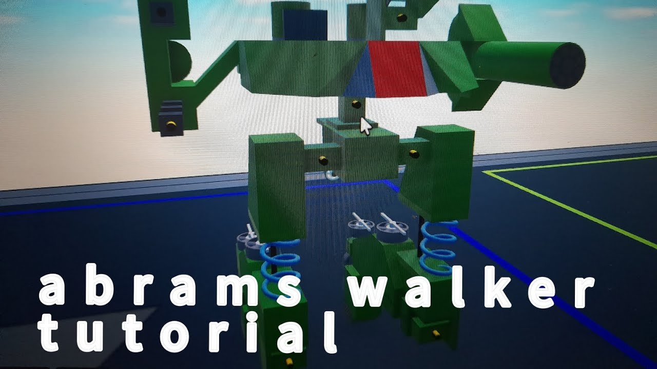 Plane crazy tutorial: abrams walker 