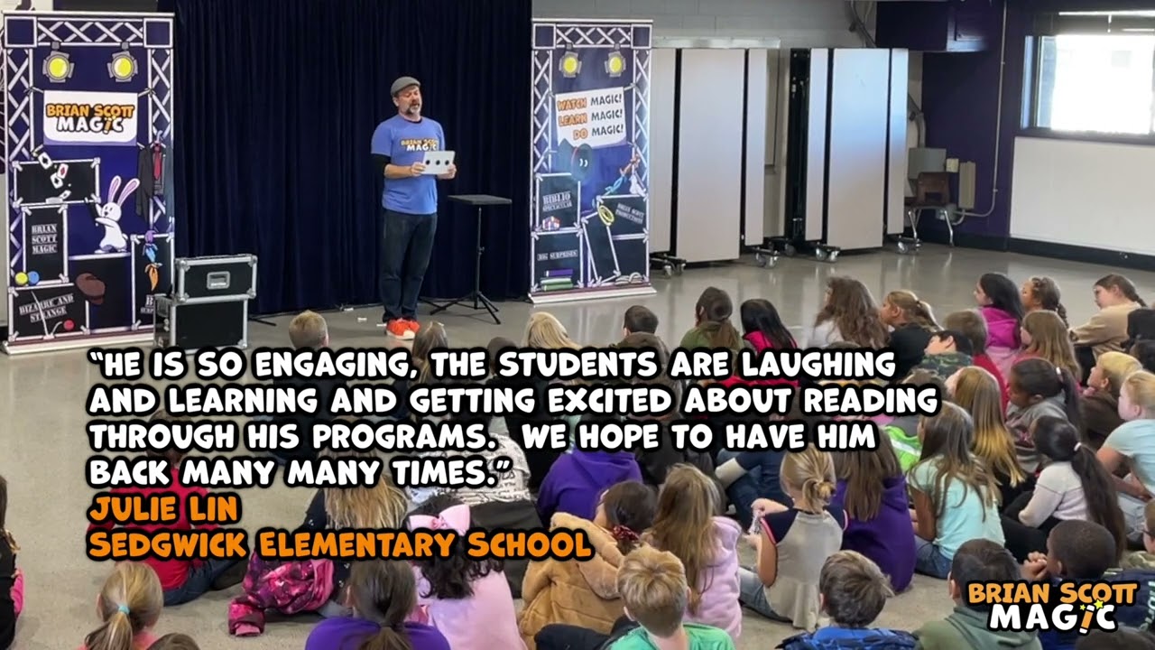Brian Scott Magic - School Assemblies