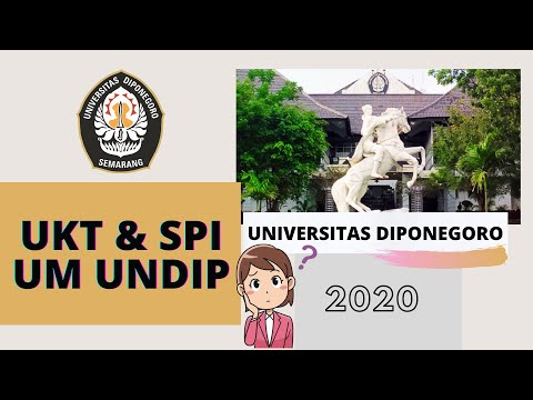 Uang Kuliah Tunggal dan SPI Jalur Mandiri UNDIP 2020