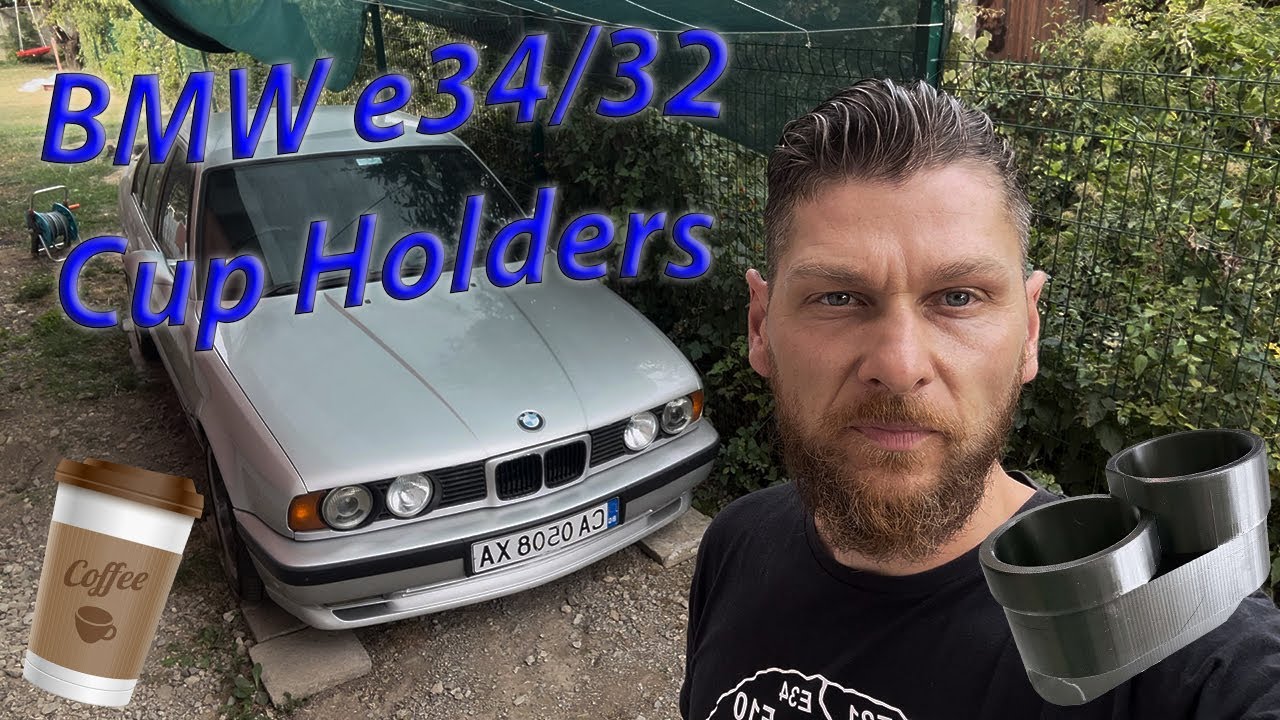 BMW E34 E32 Cup Holders REVIEW
