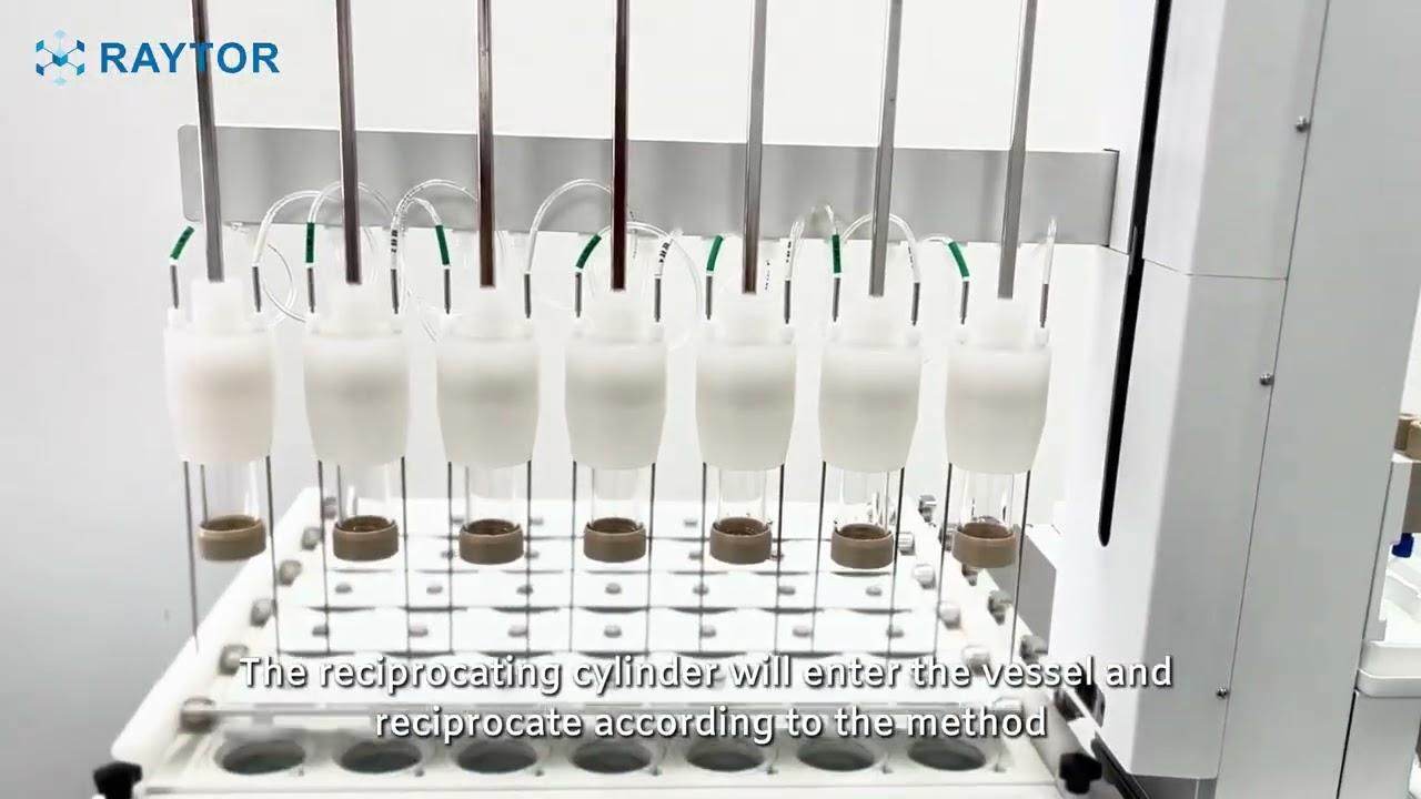 RT3 Reciprocating Cylinder Dissolution Apparatus