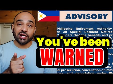 The Philippines officials WARN foreigners over 60 years old, Blacklisted foreigner arrested