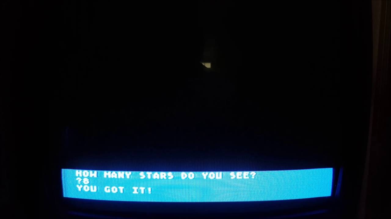 ATARI Basic Estimating Game