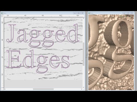 How to remove Jagged Edges from 3D components