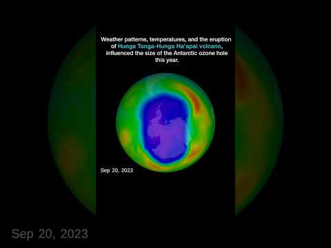 Breaking News: 2023 Antarctic Ozone Hole Reaches 16th Largest Size in Satellite History