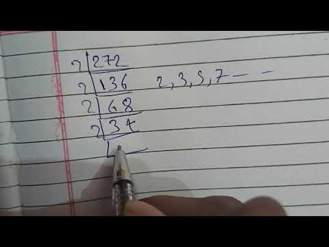 prime factors of 272