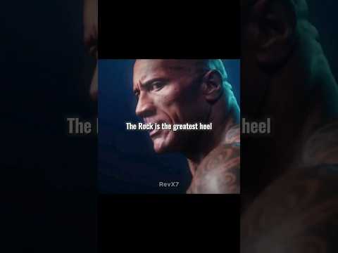 The Rock Is The Greatest Heel In WWE π Edit