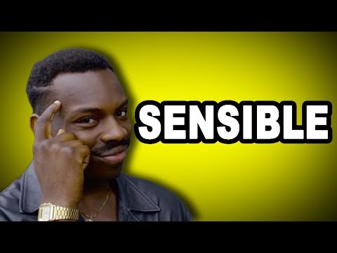 Learn English Words: SENSIBLE - Meaning, Vocabulary with Pictures and Examples