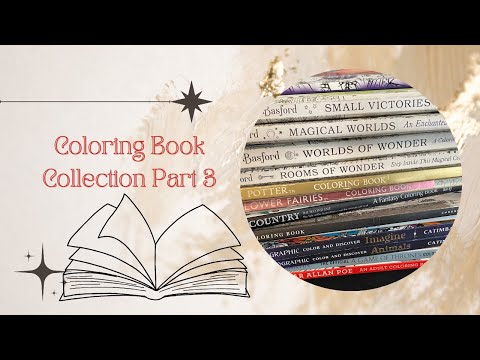 Adult Coloring Book Collection Part 3|Ft. Johanna Basford, Hanna Karlzon, Maria Trolle and more!