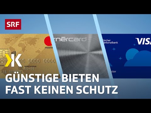 Kreditkarten im Test: Reiseversicherung Vergleich | 2022 | Kassensturz | SRF
